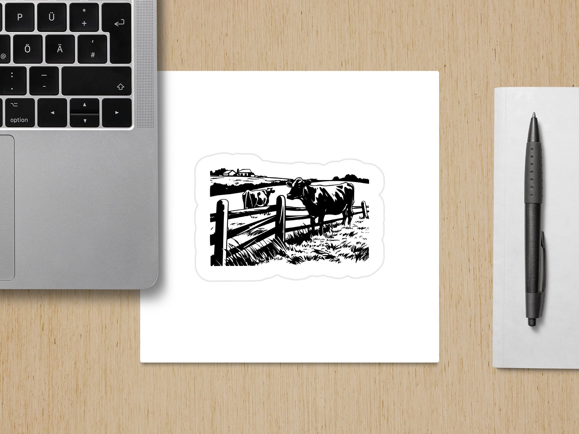 CATTLE COW FARM Svg, Cattle Cow Rustic Barn Svg Files for Cricut ...