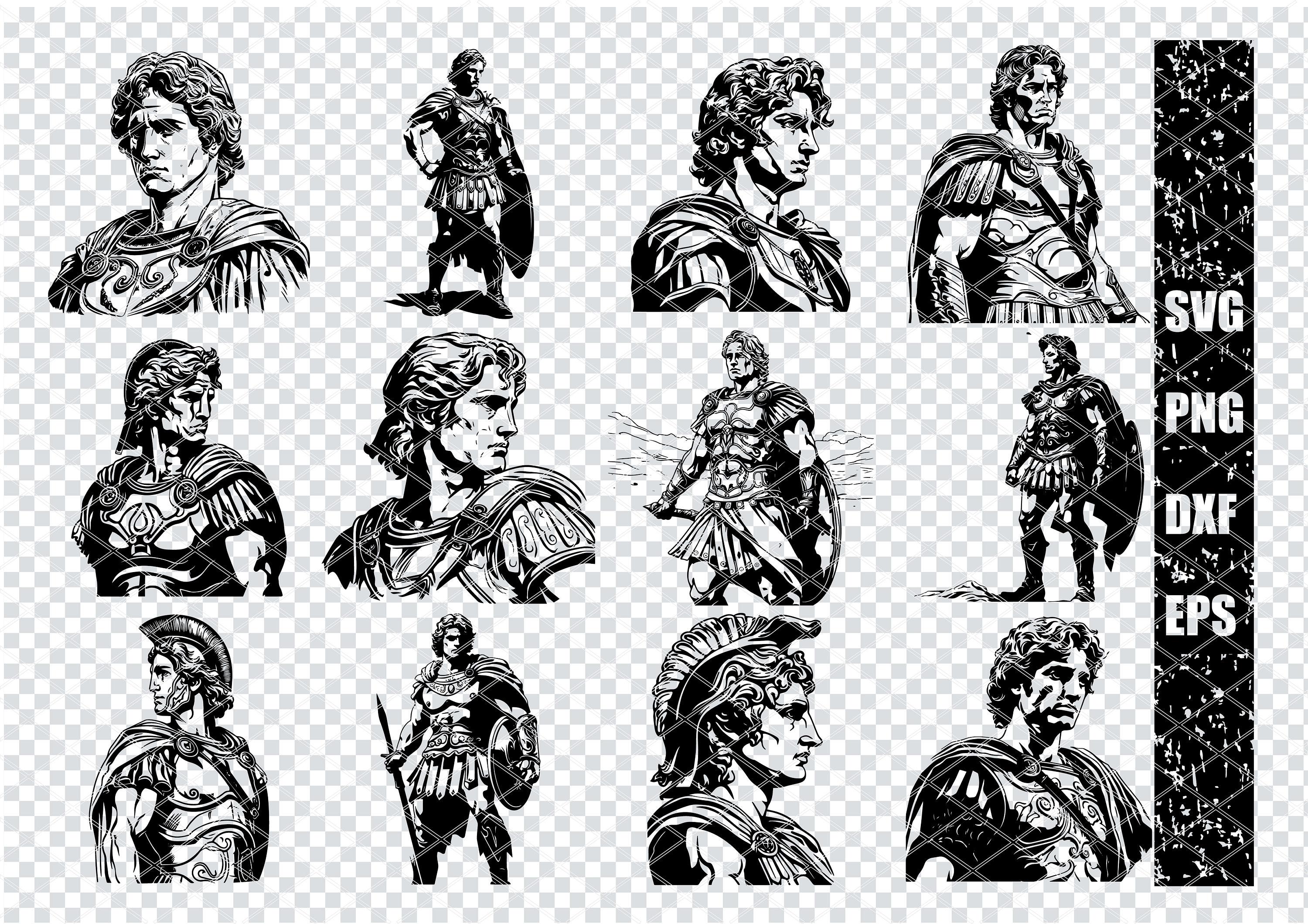 ALEXANDER the GREAT SVG, Alexander the Conqueror Svg Files for Cricut ...