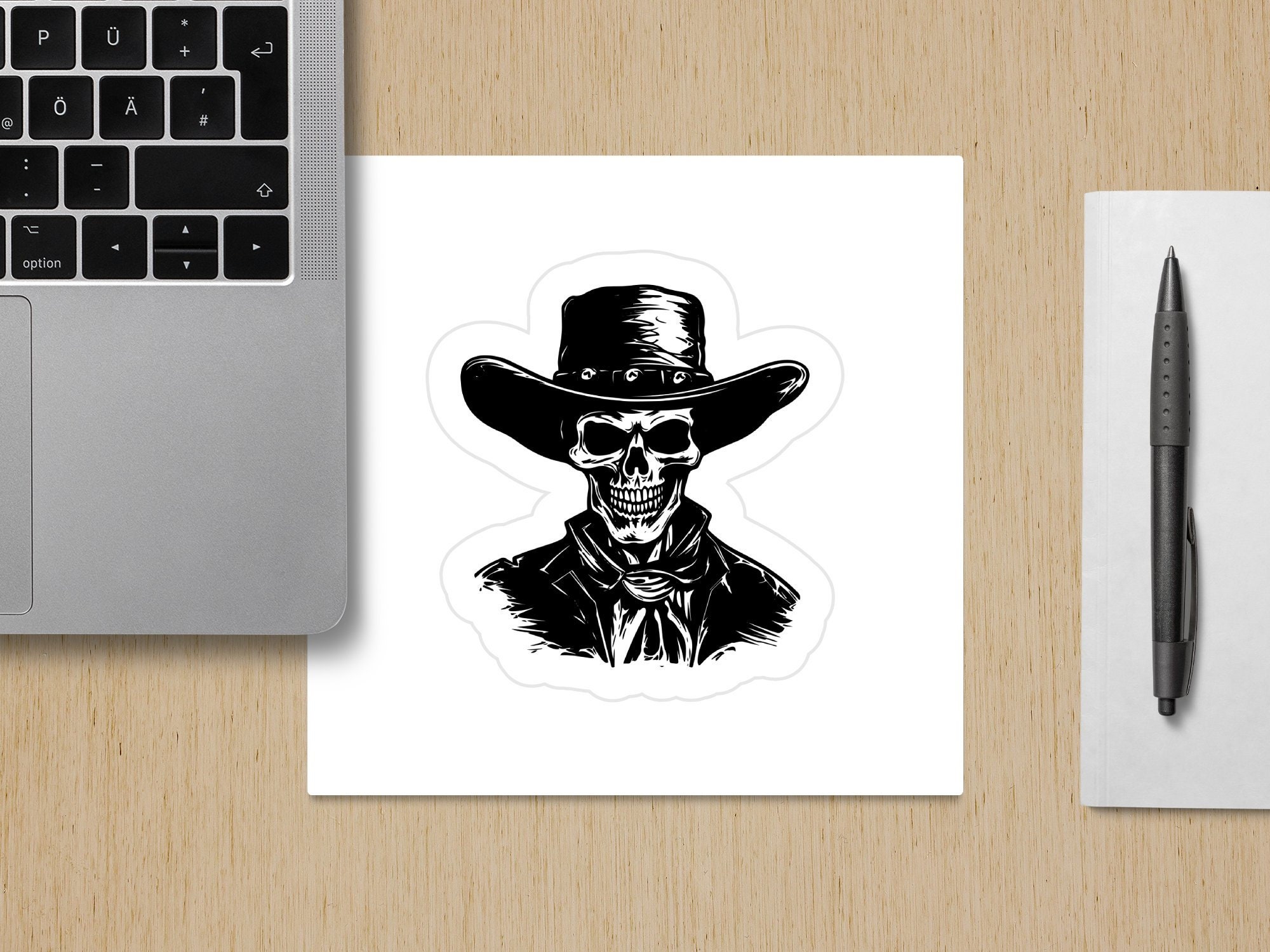 SKELETON COWBOY SVG, Undead Cowboy Svg Files for Cricut, Undead Cowboy ...