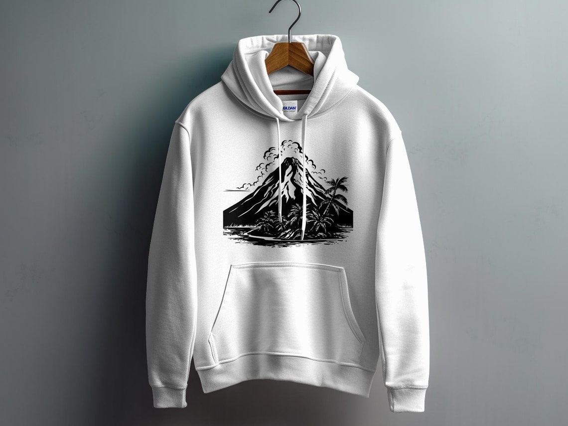 ARENAL VOLCANO SVG, Costa Rica Park Svg Files for Cricut, Volcano ...