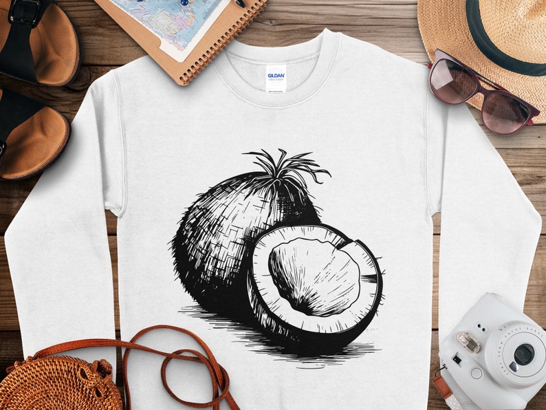 COCONUT SVG, COCONUT Svg Files for Cricut, Coconut Clipart, Laser Cut ...