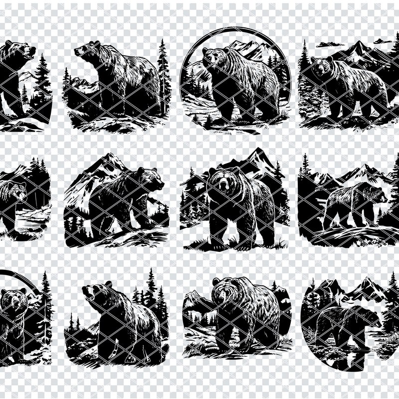 Smokey the Bear Svg - Etsy