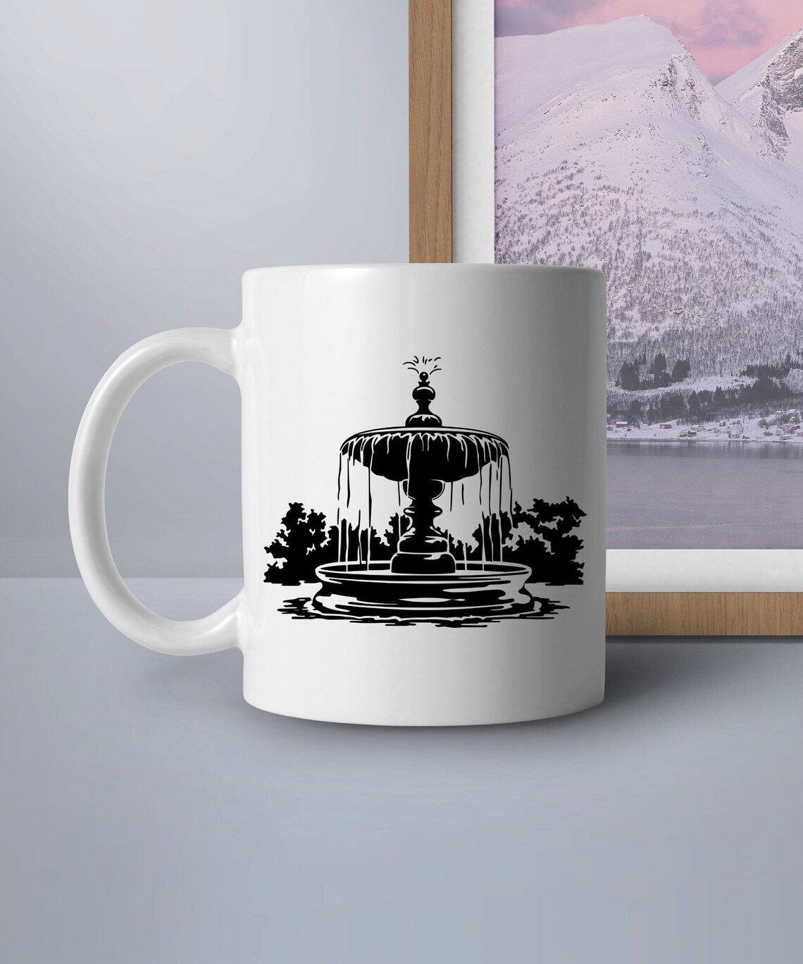 MEDIEVAL FOUNTAIN SVG, Stone Fountain Sculpture Svg Files for Cricut ...