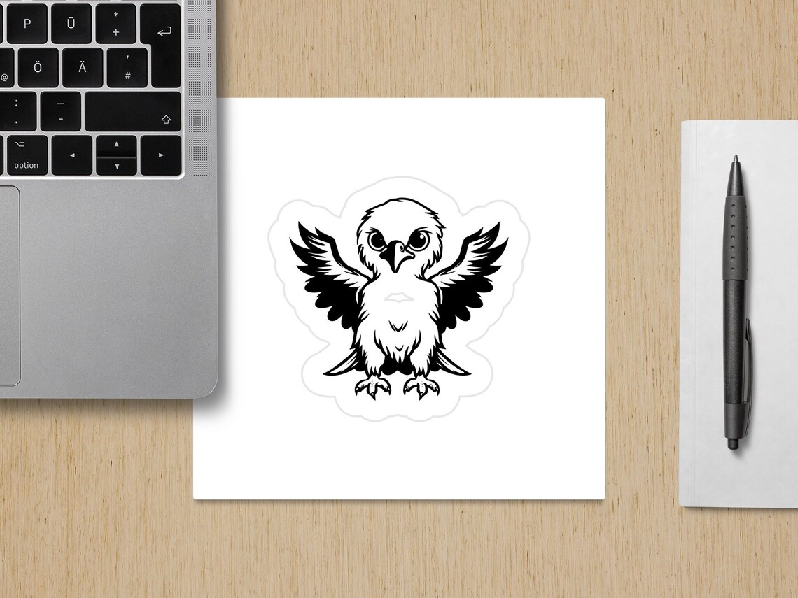 CUTE BABY EAGLE Svg, Eagle Hatchling Svg Files for Cricut, Adorable ...