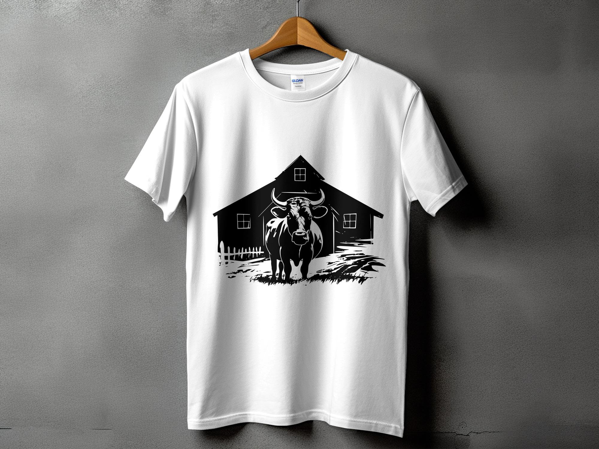 CATTLE BARN SVG, Bovine Ranch Svg Files for Cricut, Heifer Cow Clipart ...