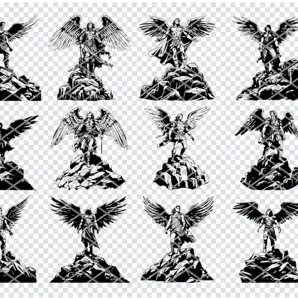 St Michael Svg - Etsy New Zealand