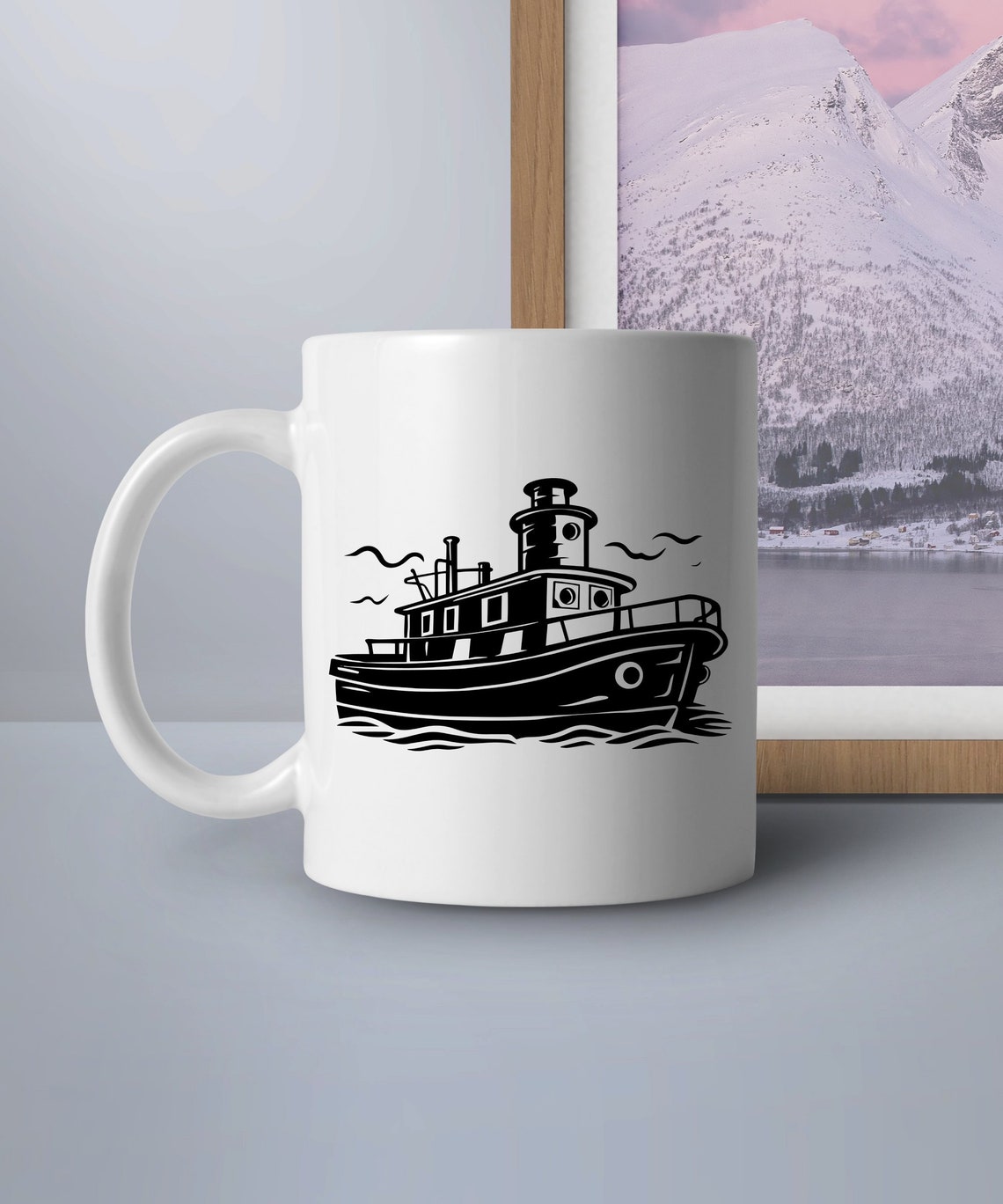 TUGBOAT SVG, TUGBOAT Svg Files for Cricut, Tugboat Clipart, Tugboat ...