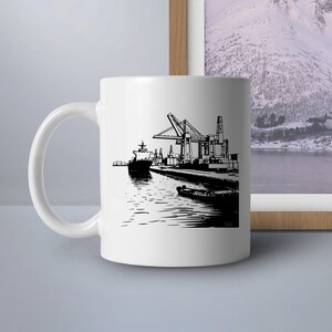HARBOR DOCK SVG, Harbor Port Svg Files for Cricut, Coastal Seaport ...
