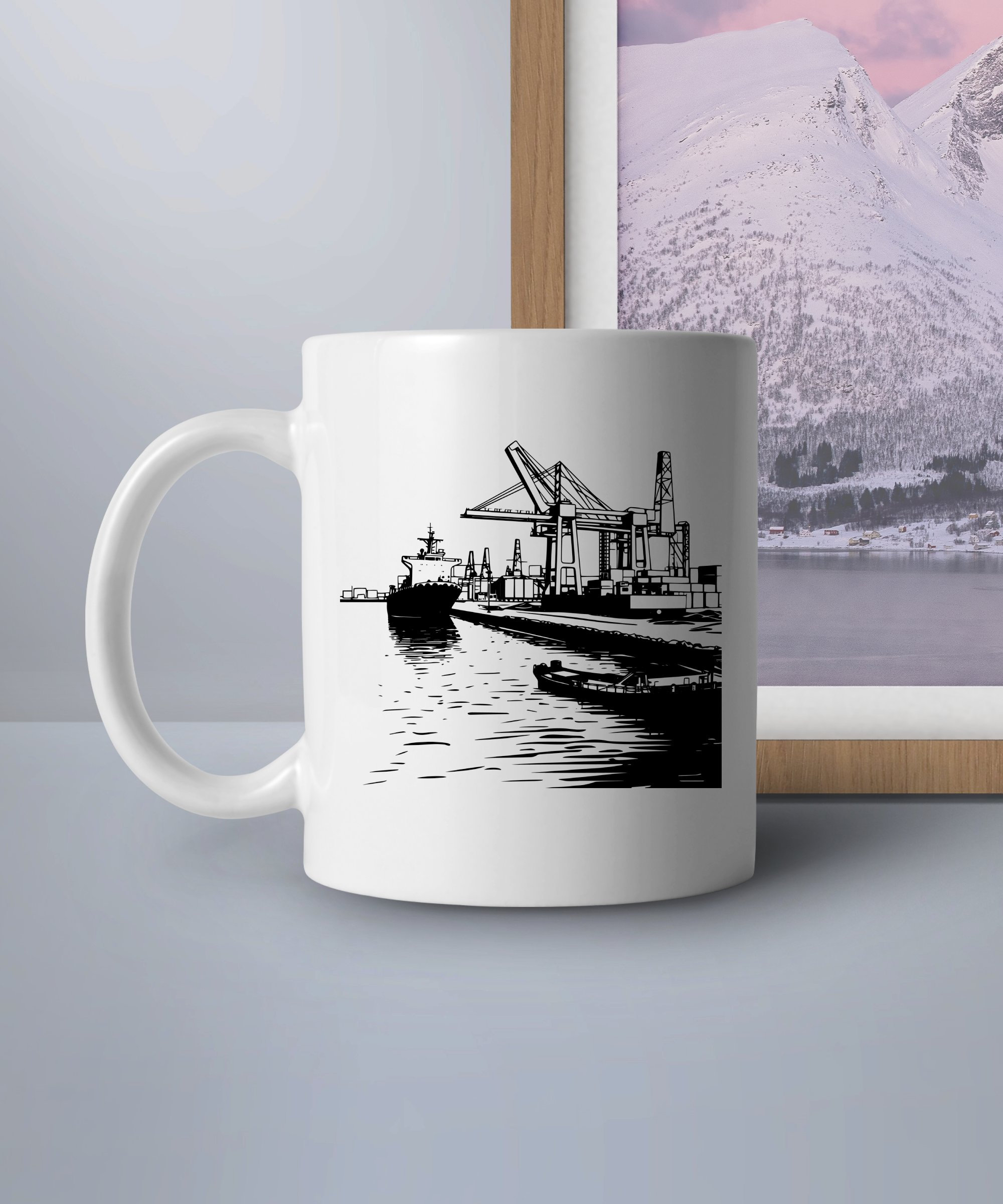 HARBOR DOCK SVG, Harbor Port Svg Files for Cricut, Coastal Seaport ...