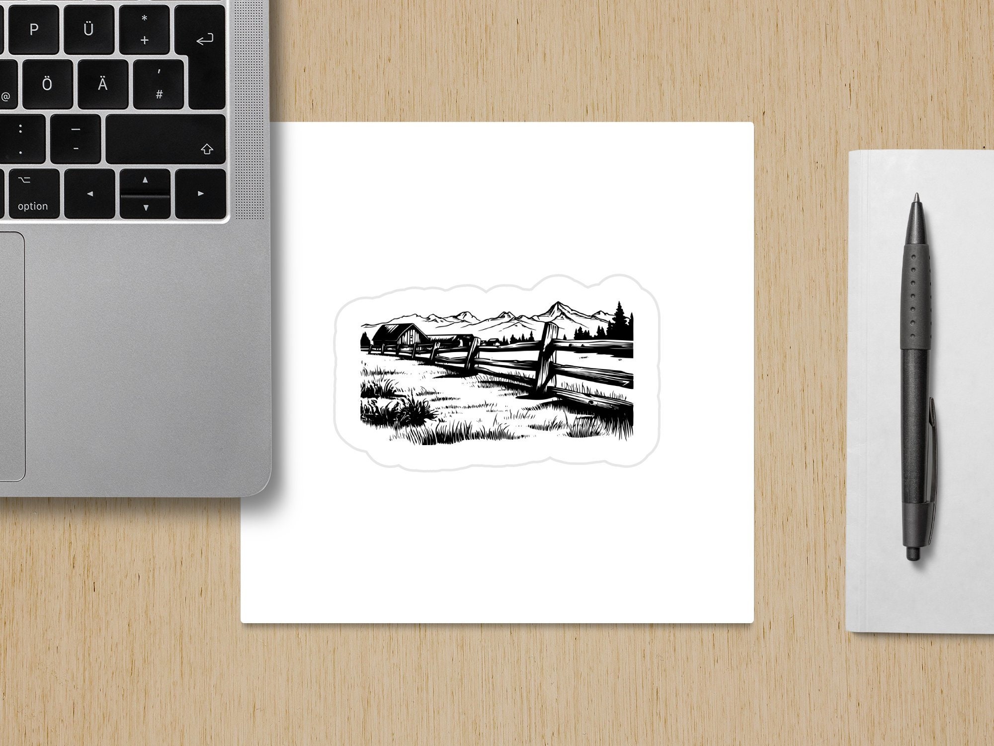 RUSTIC FARM FENCE Svg, Rustic Farm Fence Gate Svg Files for Cricut ...