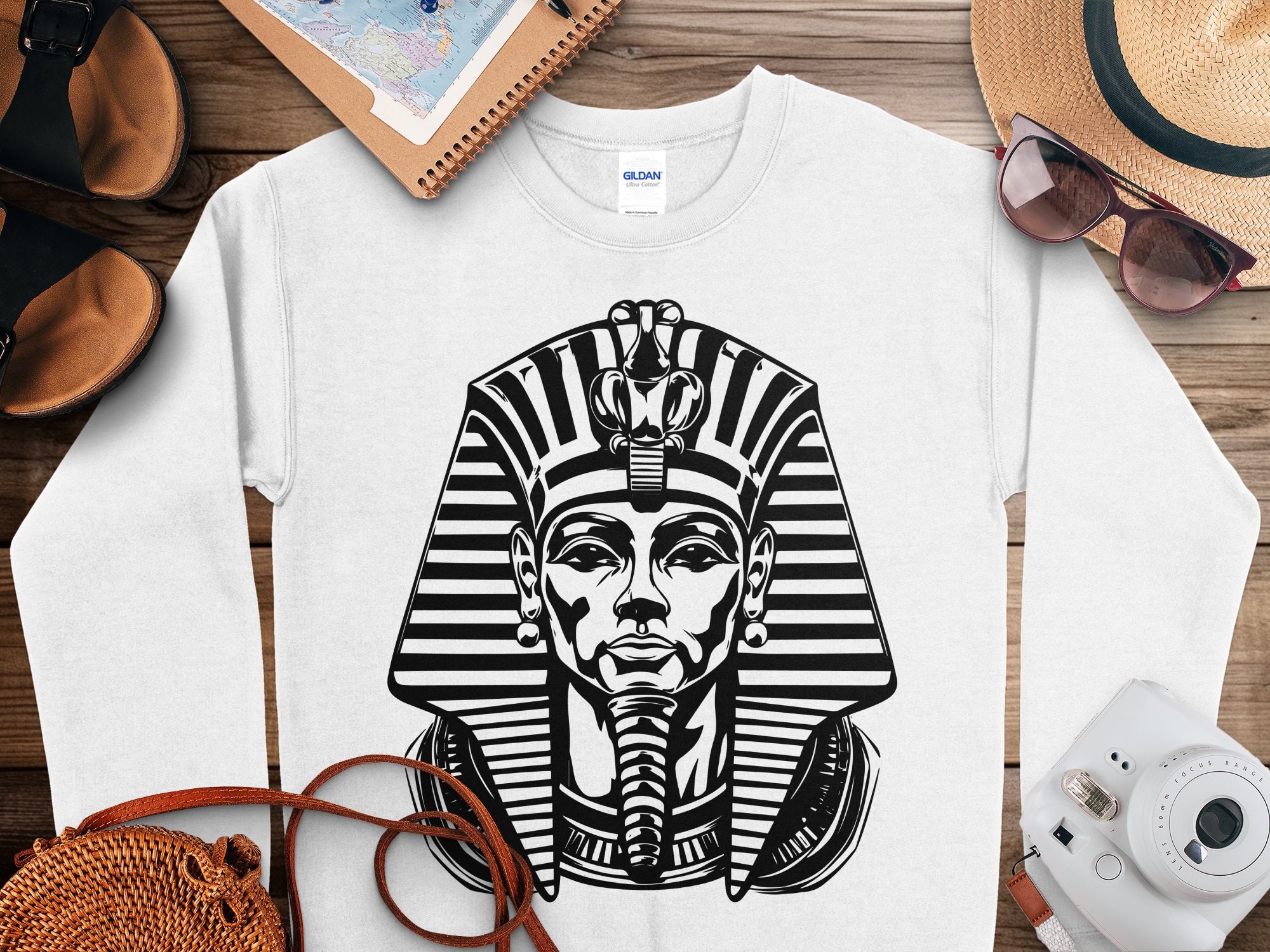 PHARAOH RAMSES SVG, the Great Egypt Ozymandias Svg Files for Cricut ...