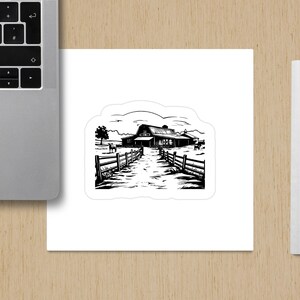 RUSTIC RANCH BARN Svg, Rustic Ranch Barn Svg Files for Cricut, Ranch ...