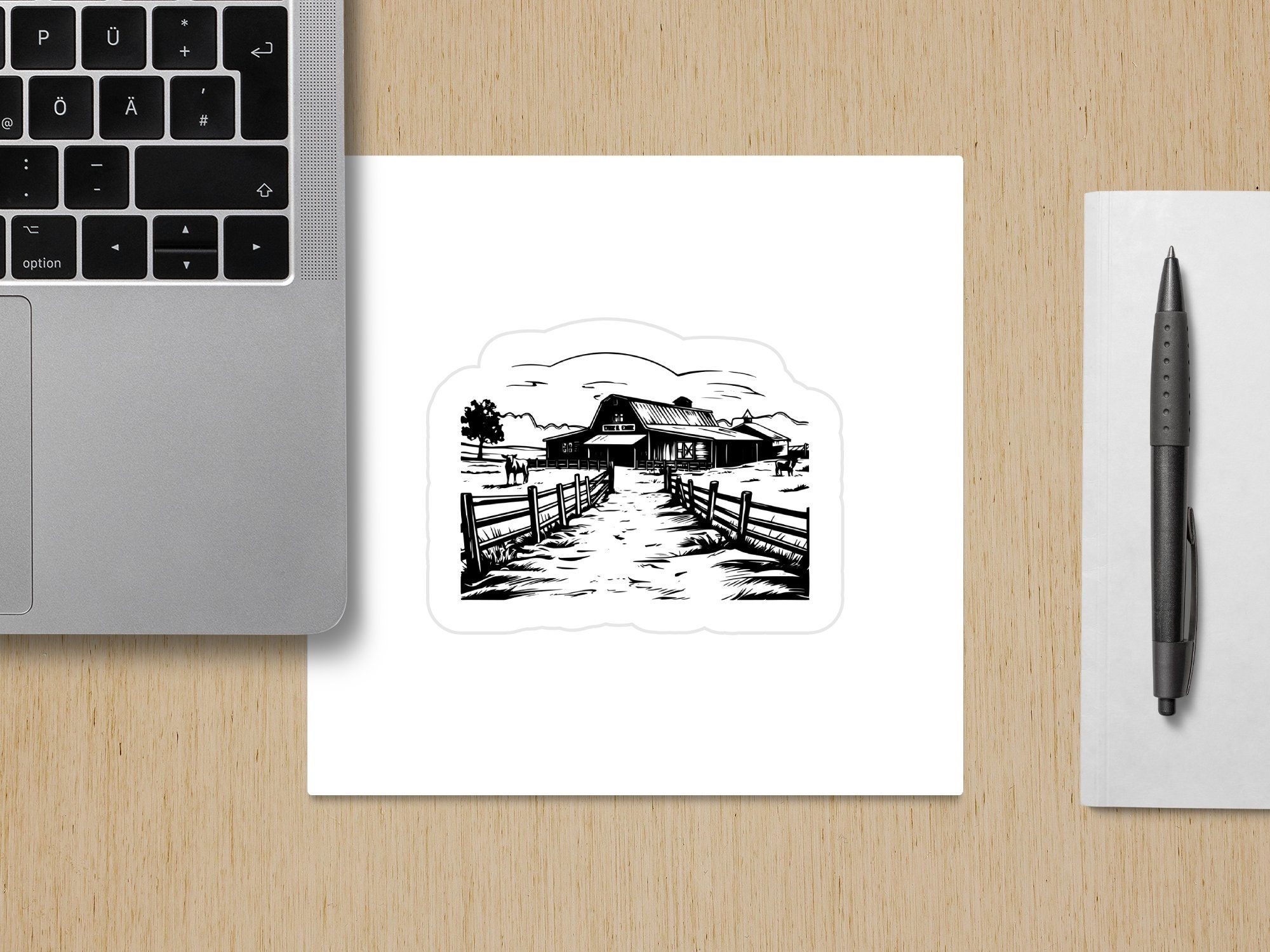 RUSTIC RANCH BARN Svg, Rustic Ranch Barn Svg Files for Cricut, Ranch ...