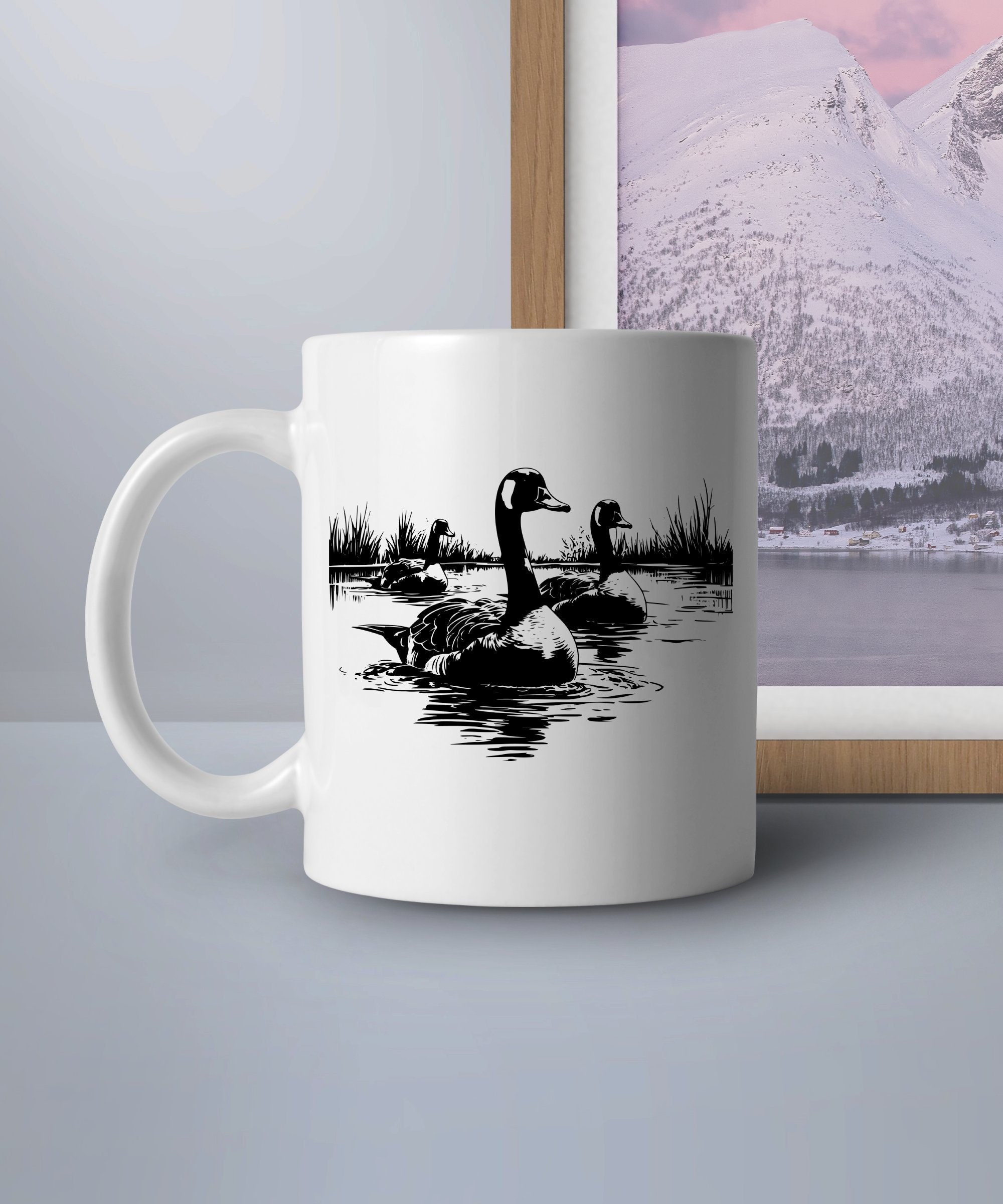 WILD GOOSE SVG, Canadian Geese Svg Files for Cricut, Geese Clipart ...