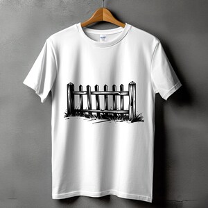 WOODEN TIMBER FENCE Svg, Wooden Fence Picket Svg Files for Cricut ...