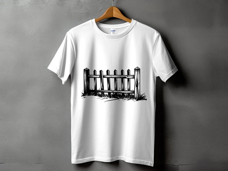 WOODEN TIMBER FENCE Svg, Wooden Fence Picket Svg Files for Cricut ...