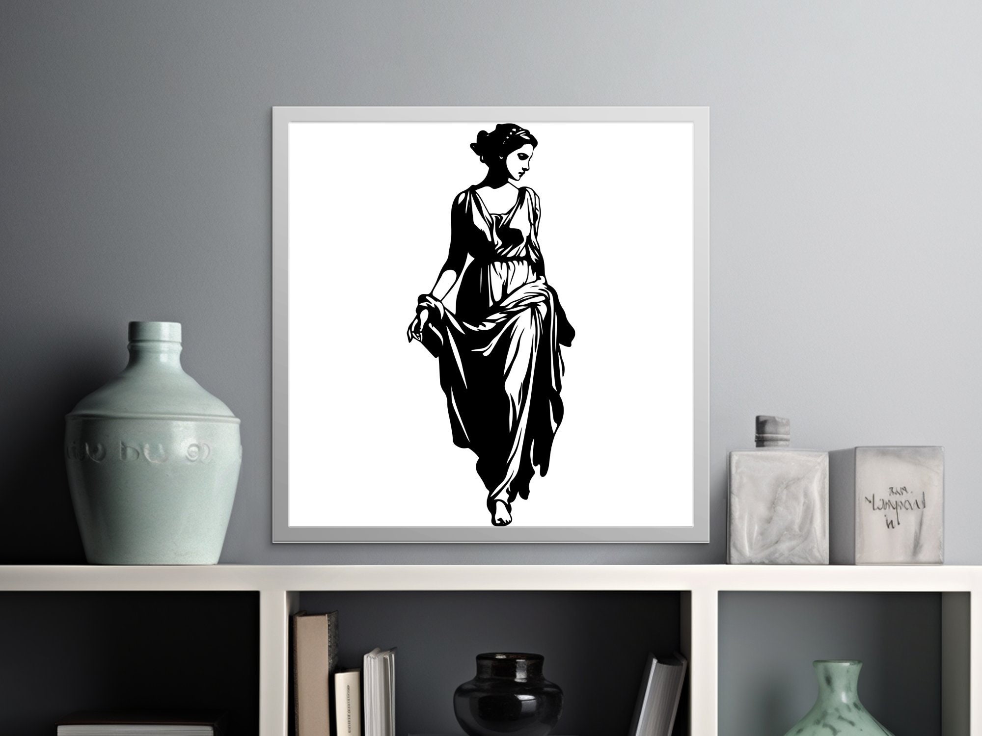 ANCIENT ROMAN WOMAN Svg, Roman Woman Svg Files for Cricut, Noble ...