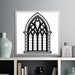 GOTHIC OGEE ARCH Svg, Medieval Ogee Arch Svg Files for Cricut, Gothic ...