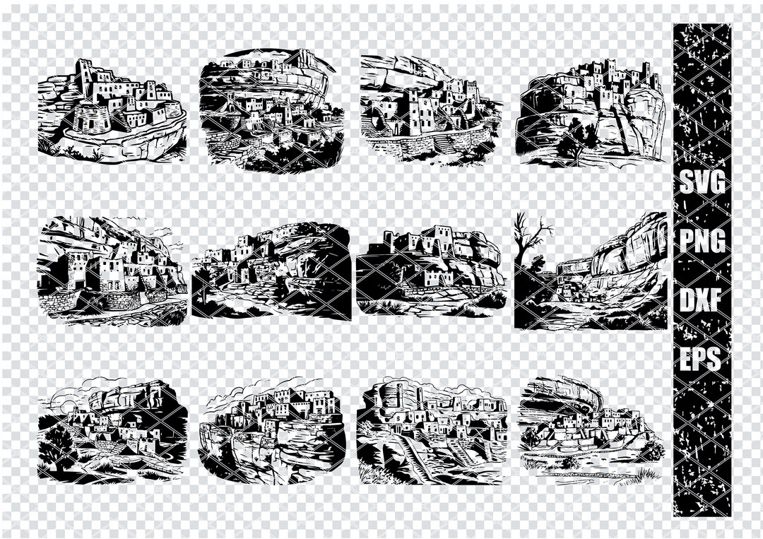 MESA VERDE NATIONAL Park Svg, Mesa Verde National Park Svg Files for ...