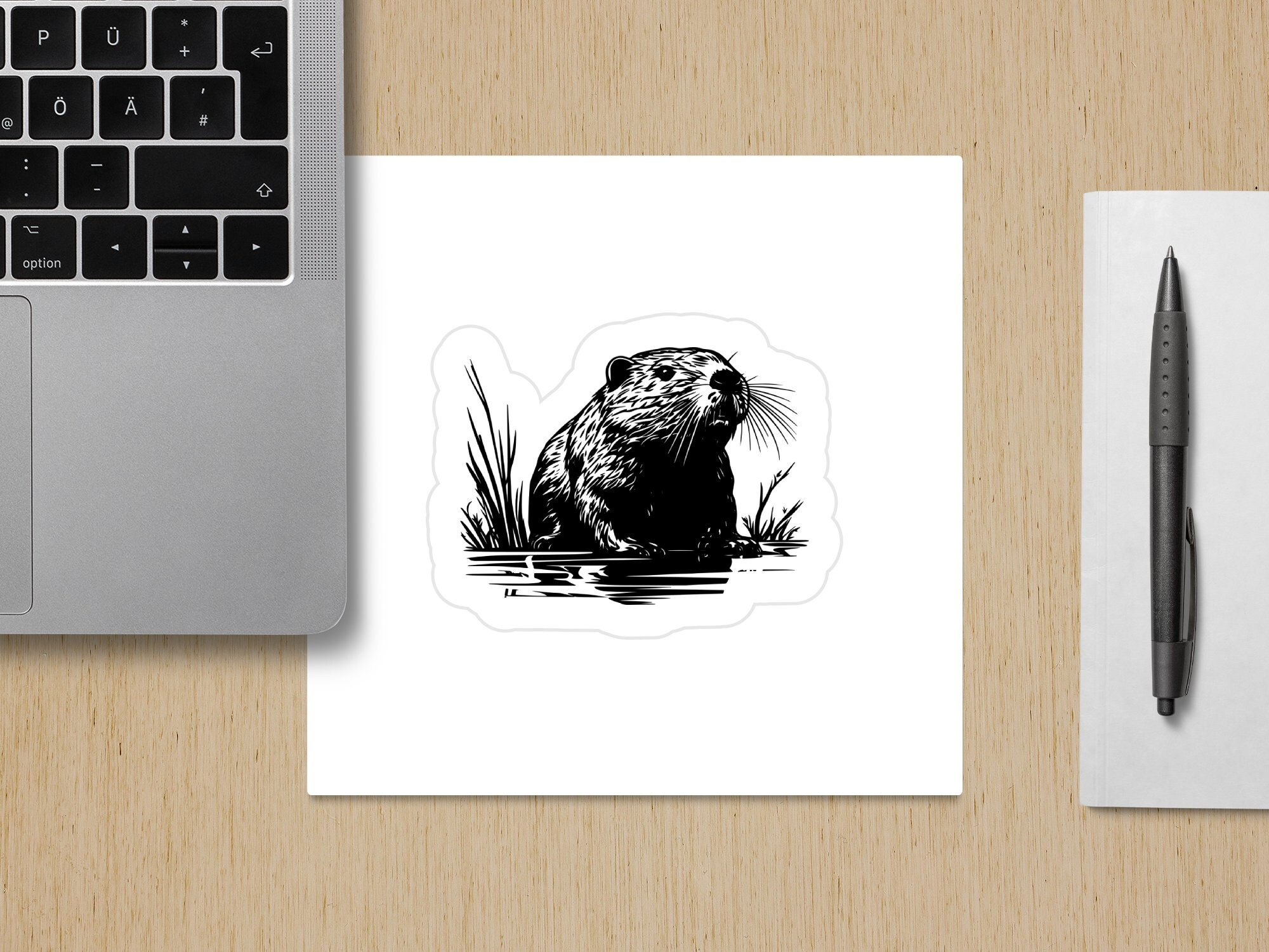 WILD BEAVER SVG, River Beaver Svg Files for Cricut, Mammal Beaver ...