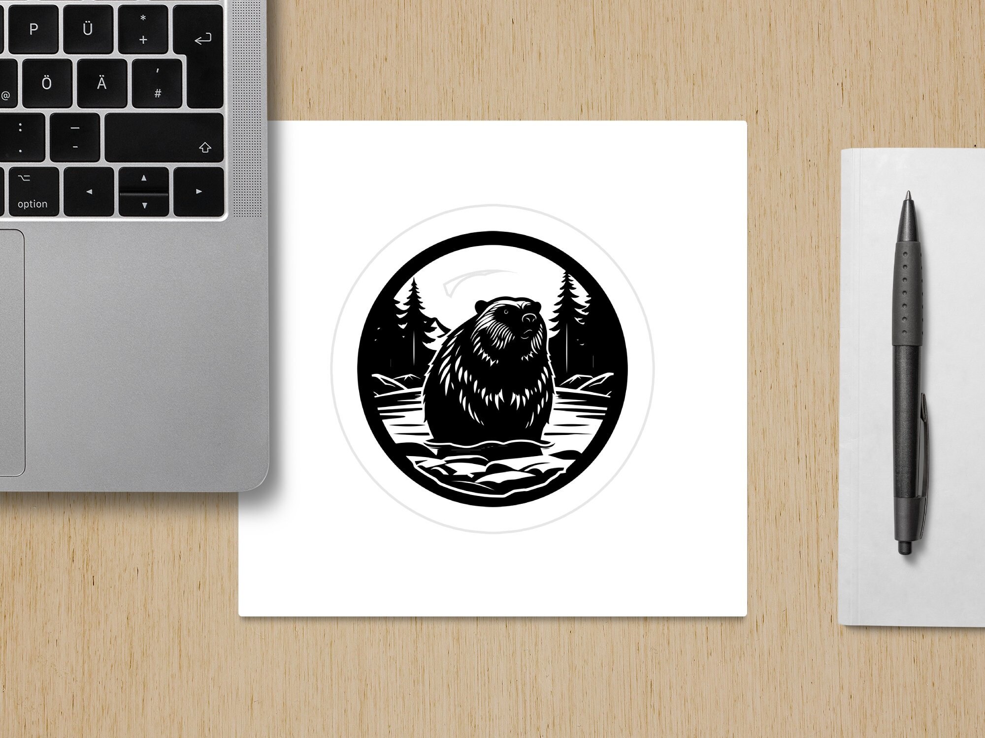 WILD BEAVER SVG, River Beaver Svg Files for Cricut, Mammal Beaver ...
