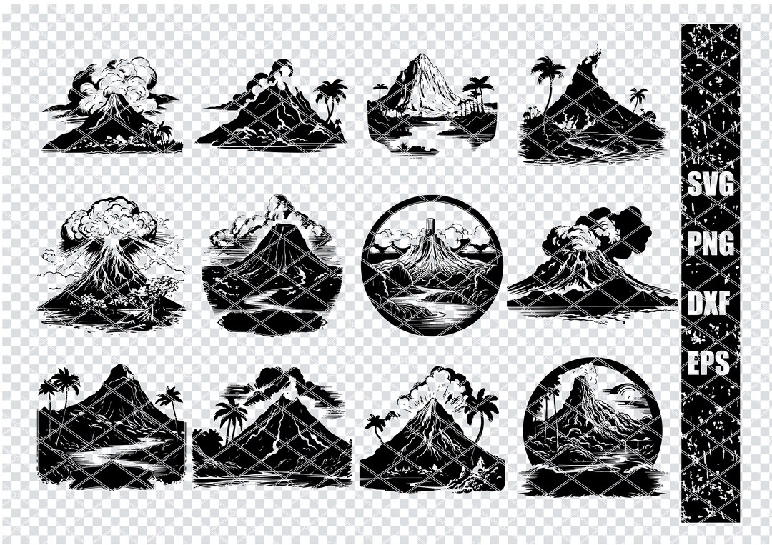 HAWAII VOLCANOES NATIONAL Park Svg, Hawaii Volcanoes Park Svg Files for ...