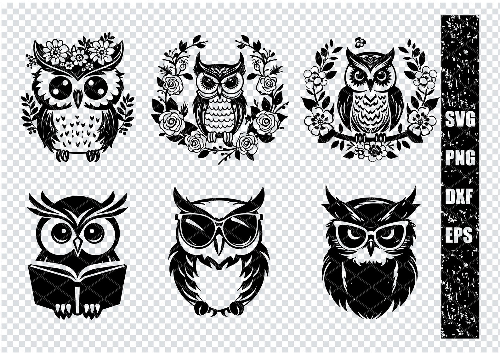 OWL SVG Bundle, OWL Clipart, Owl Svg Files for Cricut, Owl Svg Cut ...