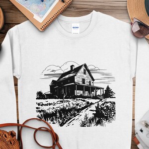 RUSTIC FARM HOUSE Svg, Rustic Ranch Retreat Svg Files for Cricut ...