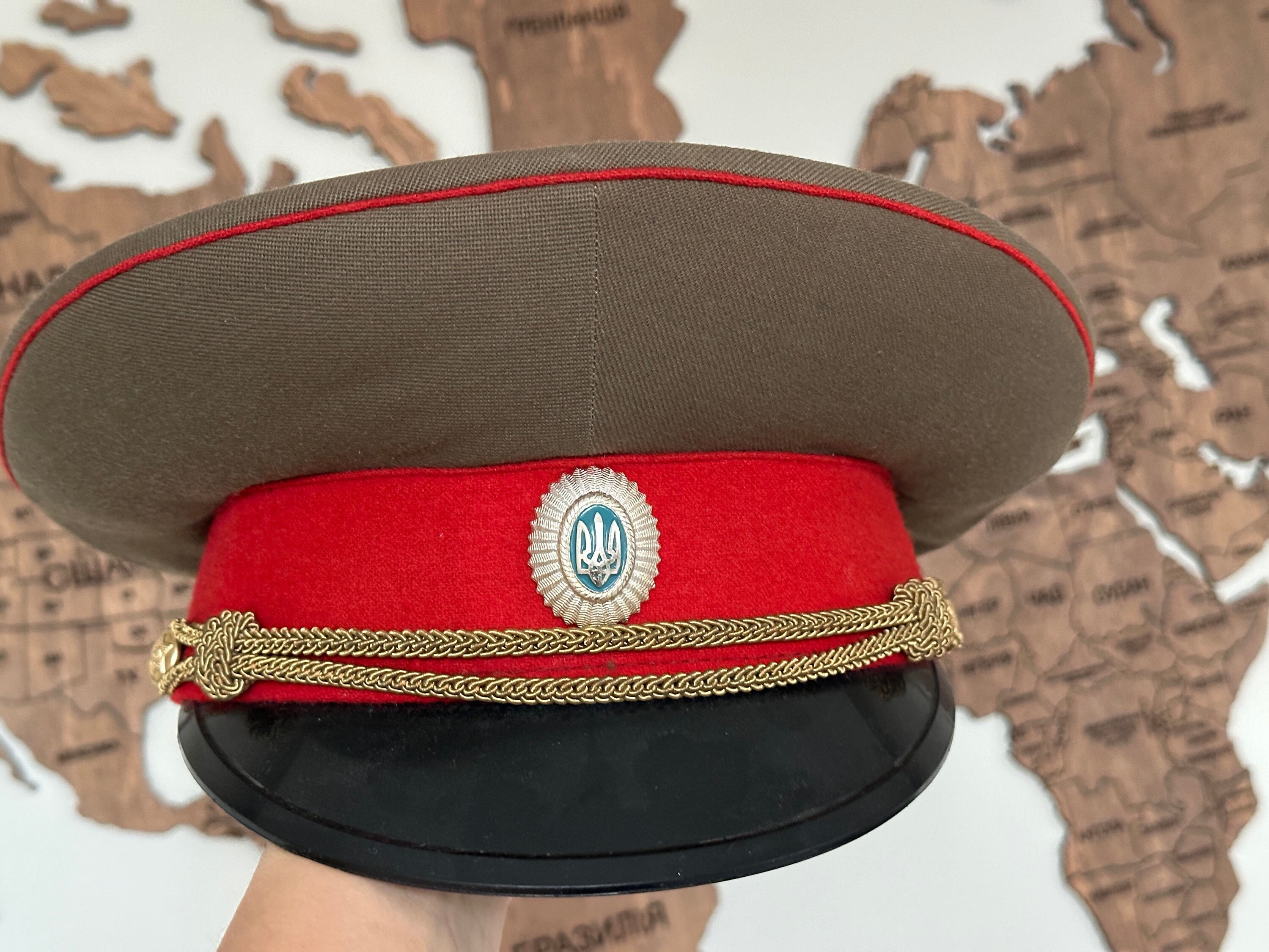 USSR Officer Cap Uniform Military Army Officer War in Ukraine - Etsy