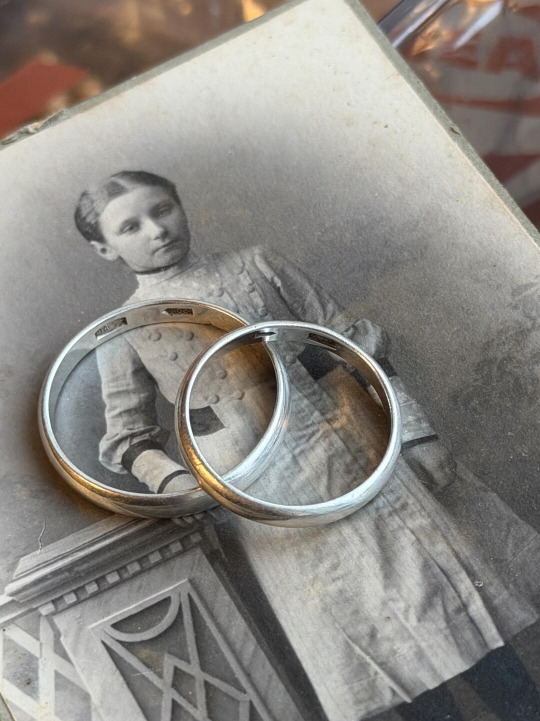 Soviet Women's Ring Man Woman Unisex Vintage Wedding Ring Silver 916 ...