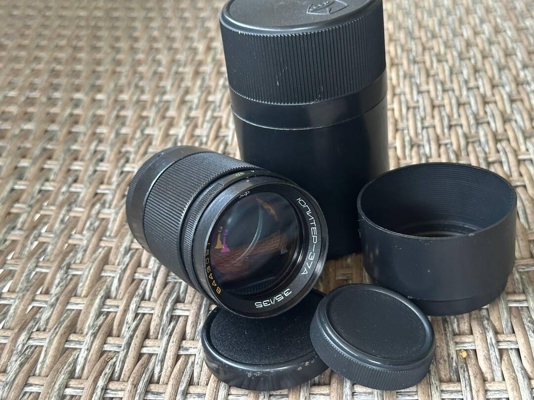 Jupiter-37a 135mm F/3.5 Vintage Telephoto Portrait Lens M42 - Etsy