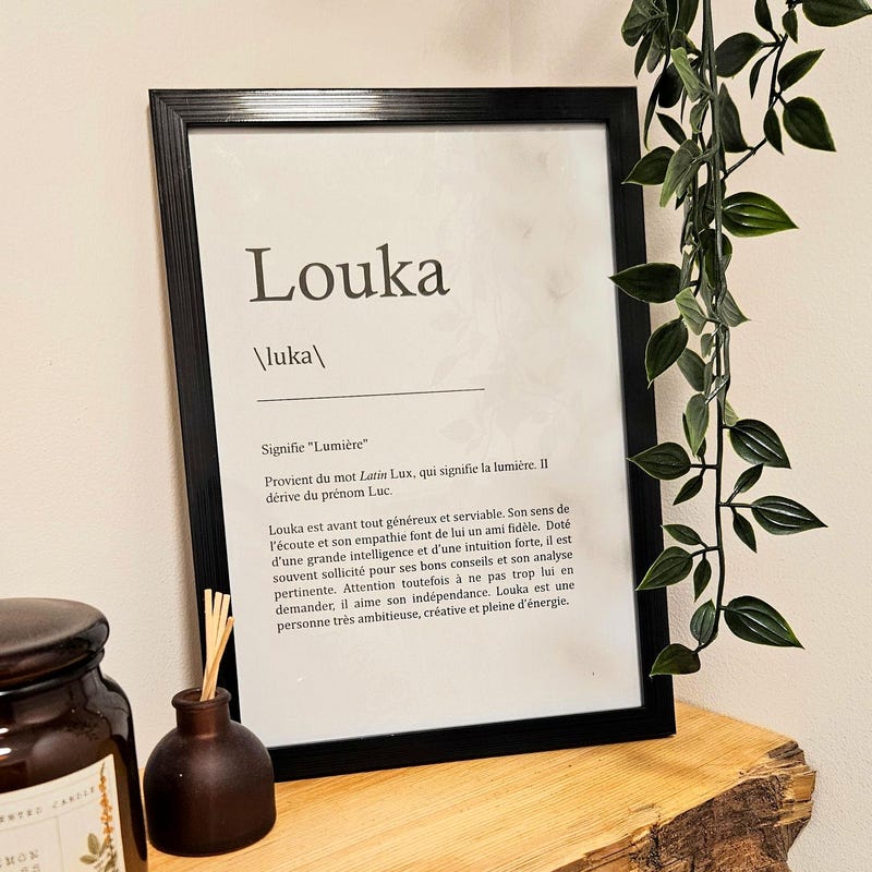 First Name Meaning - Etsy