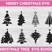 Christmas Tree SVG Bundle Christmas Svg Pine Tree Clipart - Etsy