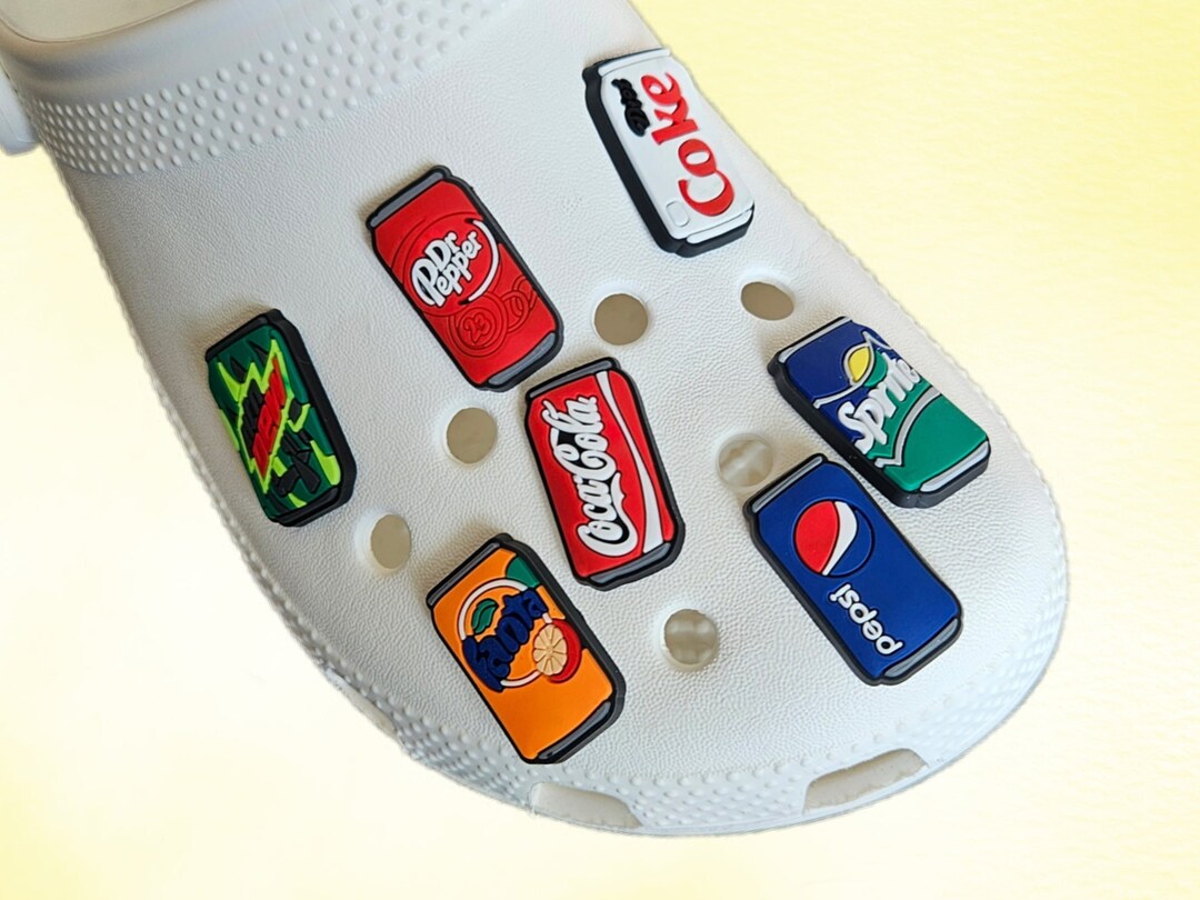 Soda Drink Croc Charm Jibbitz Hydration Pop Fizzy Drink Shoe Charms ...