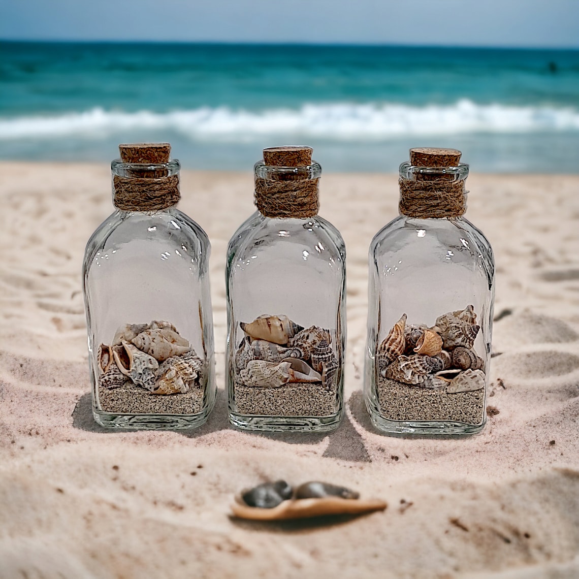 Set of 3 Boho Decor Ocean Inspired Home Decor Ocean Themed Gift Ocean ...