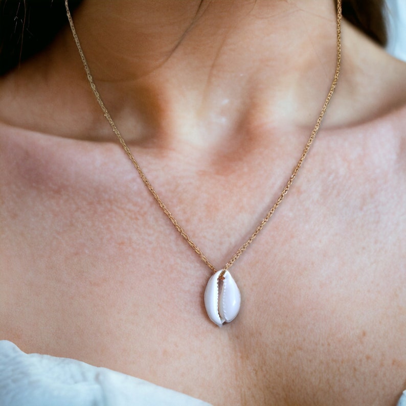 Surfer Girl Aesthetic Jewelry Seashell Jewelry DIY Necklace With Shell ...