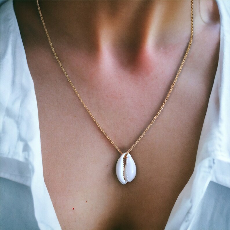 Surfer Girl Aesthetic Jewelry Seashell Jewelry DIY Necklace With Shell ...