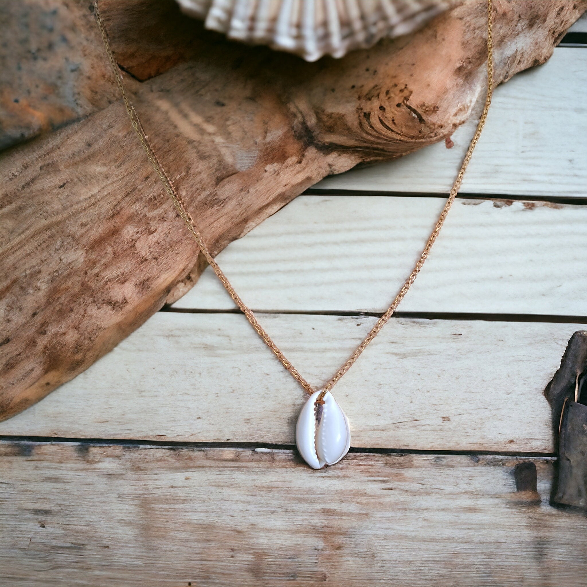 Surfer Girl Aesthetic Jewelry Seashell Jewelry DIY Necklace With Shell ...