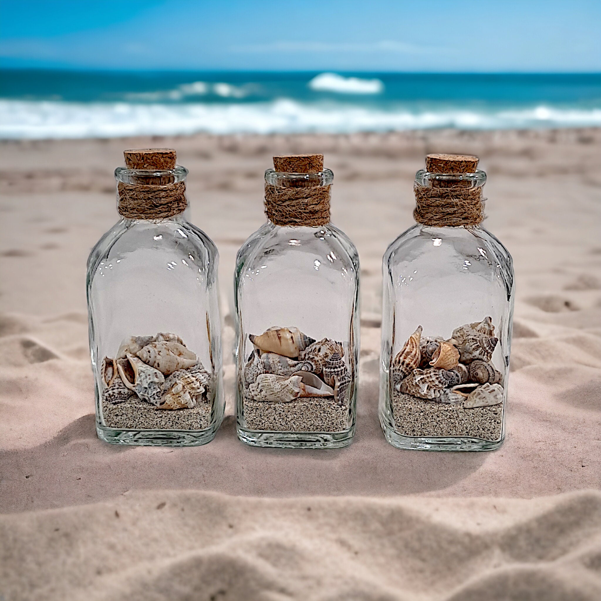 Set of 3 Boho Decor Ocean Inspired Home Decor Ocean Themed Gift Ocean ...