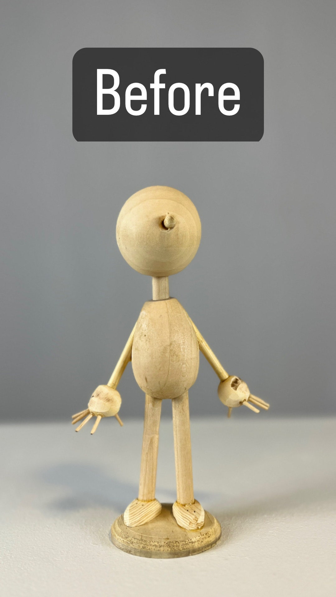 Custom Hand Carved Wood Figurines - Etsy