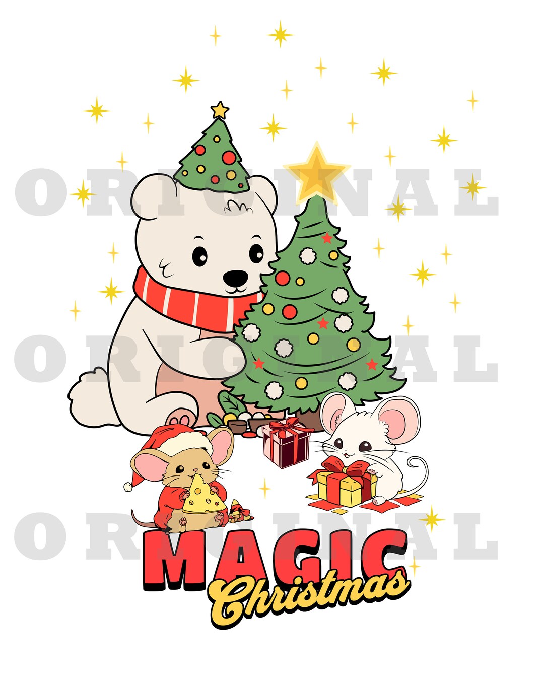 Christmas Digital File Christmas Stamp Christmas Party JPG - Etsy