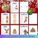 Printable Christmas Game Bundle,roll A Snowman Game,winter Activity for ...