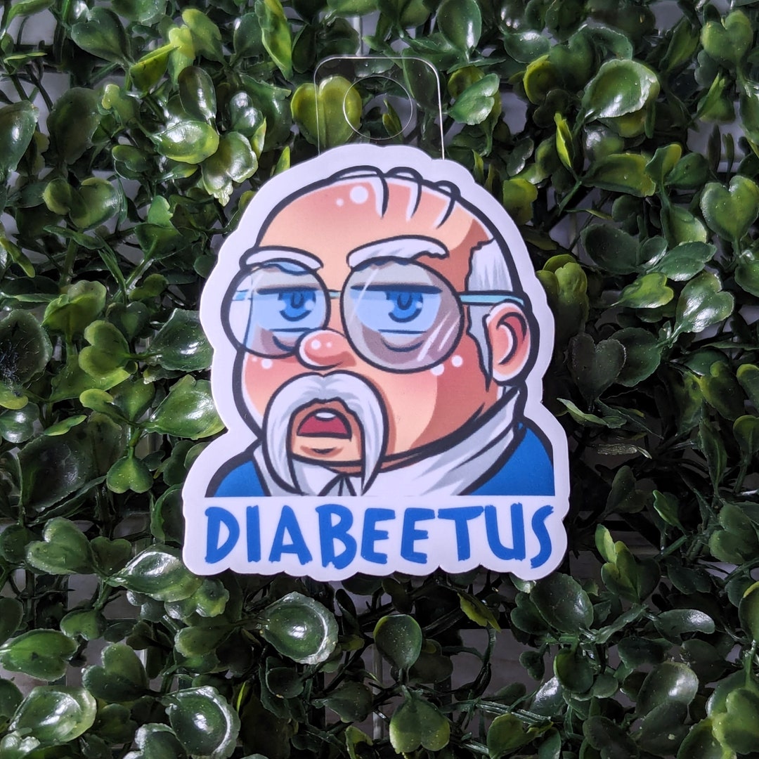 Diabetes Sticker Diabeetus Vinyl Sticker - Etsy