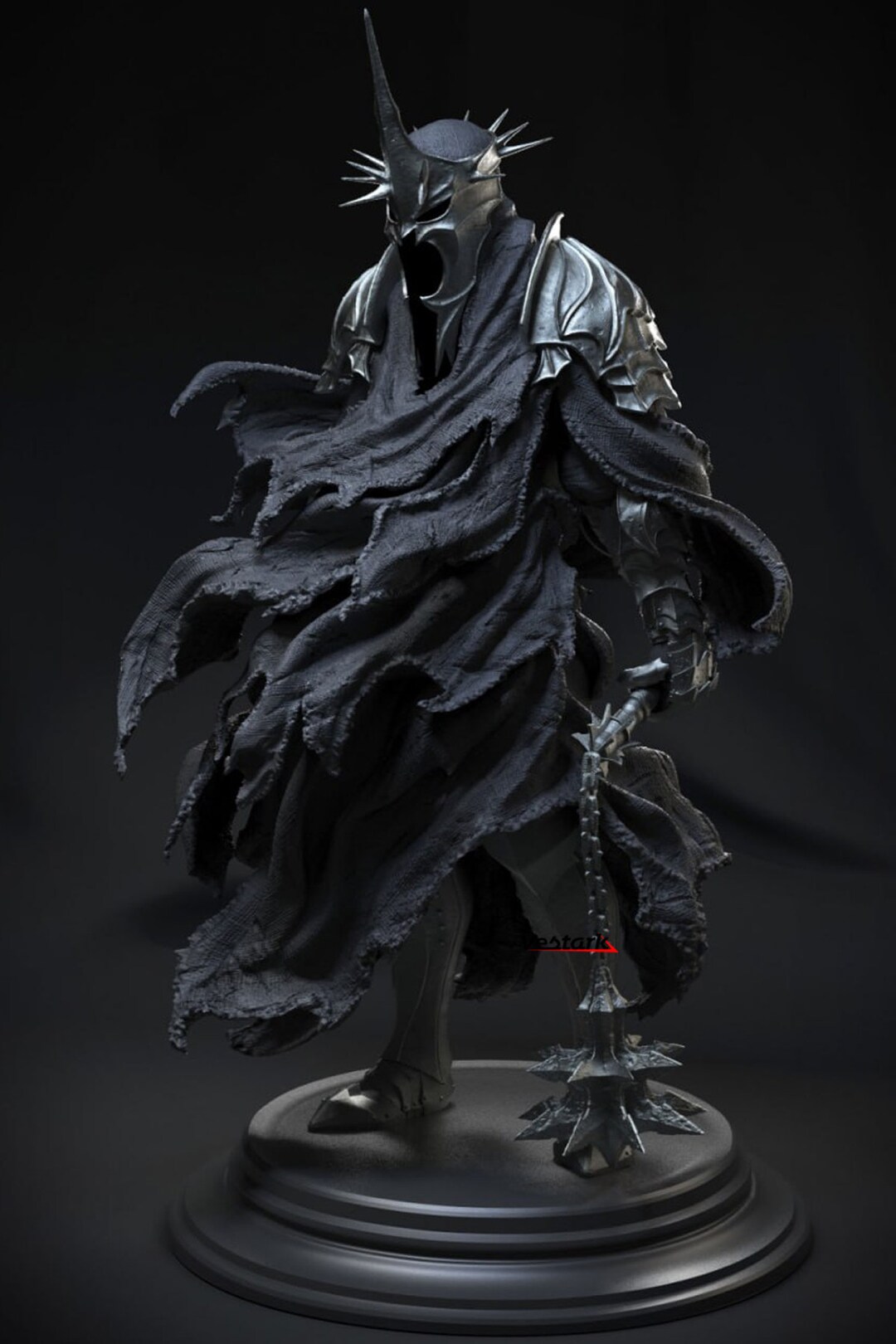 Witch-king of Angmar Collectible Statue 36 CM Handcrafted Figure From ...