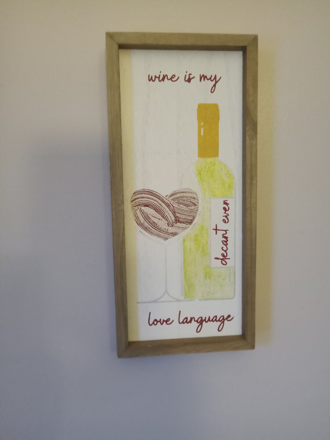 Wine is My Love Language - Etsy