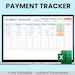 Payment Tracker, Payment Tracker Spreadsheet Excel, Payment Spreadsheet ...