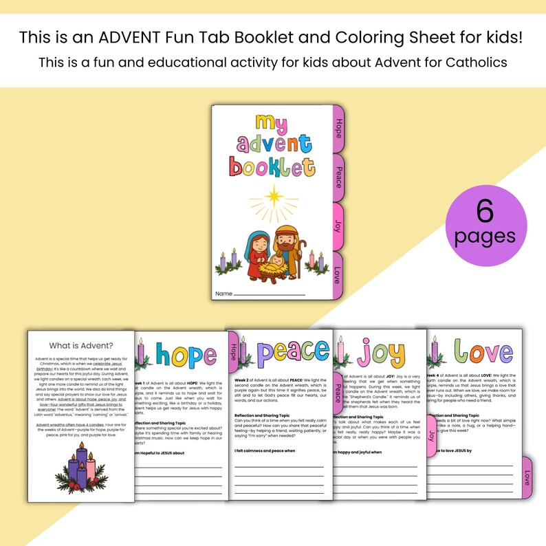 Advent Activities, Advent Coloring Pages, Advent Craft, Advent ...