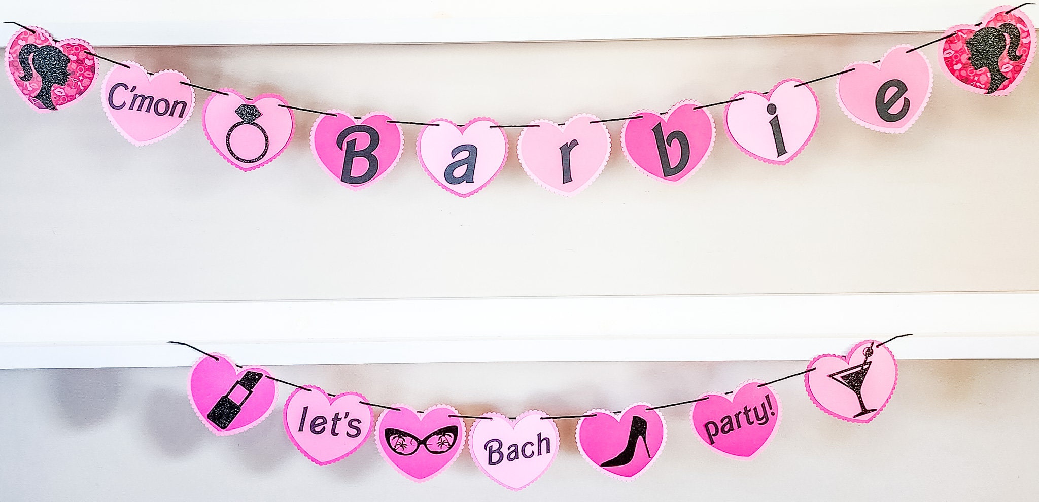 Barbie Bachelorette Banner, Bachelorette Banner, Barbie Banner, C'mon ...