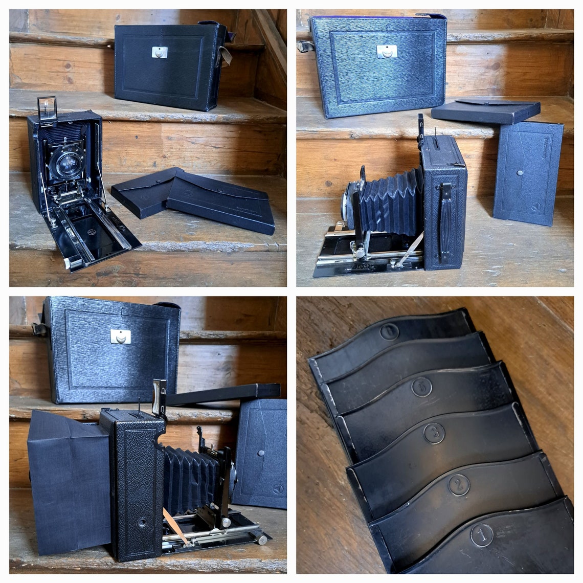 Large Format, 10cm X 15cm, Ernemann Chronos Verschluk HEAG XI Plate ...