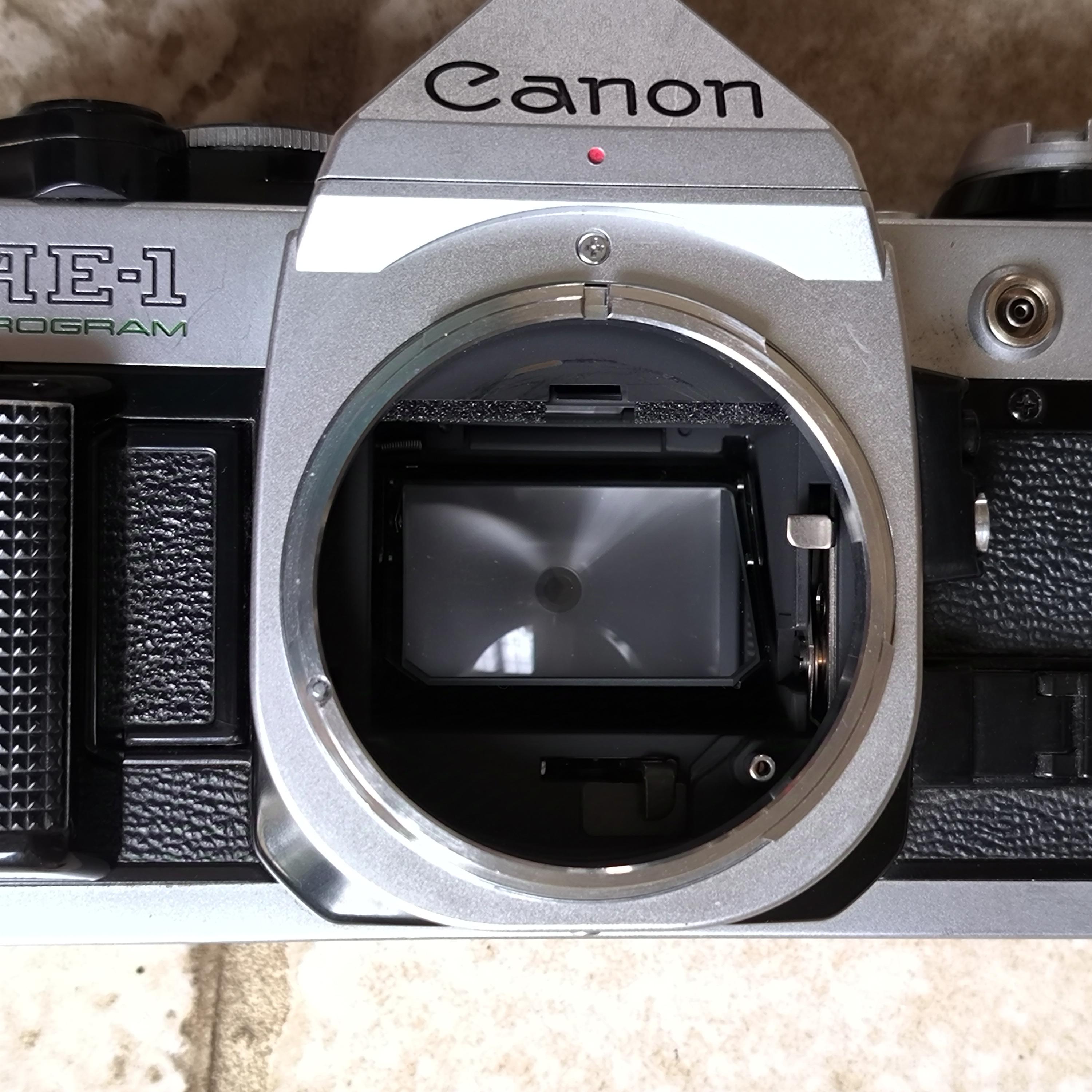 Canon AE-1 Program, Body and Body Cap, 35mm Film Camera, Canon FD Mount ...
